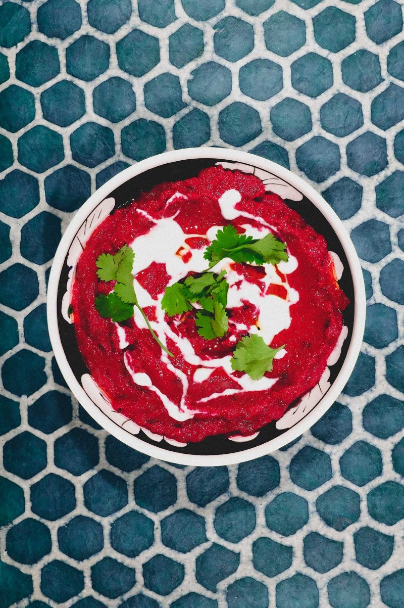 Turkish Beetroot & Yoghurt Dip - A recipe from Cook Eat World