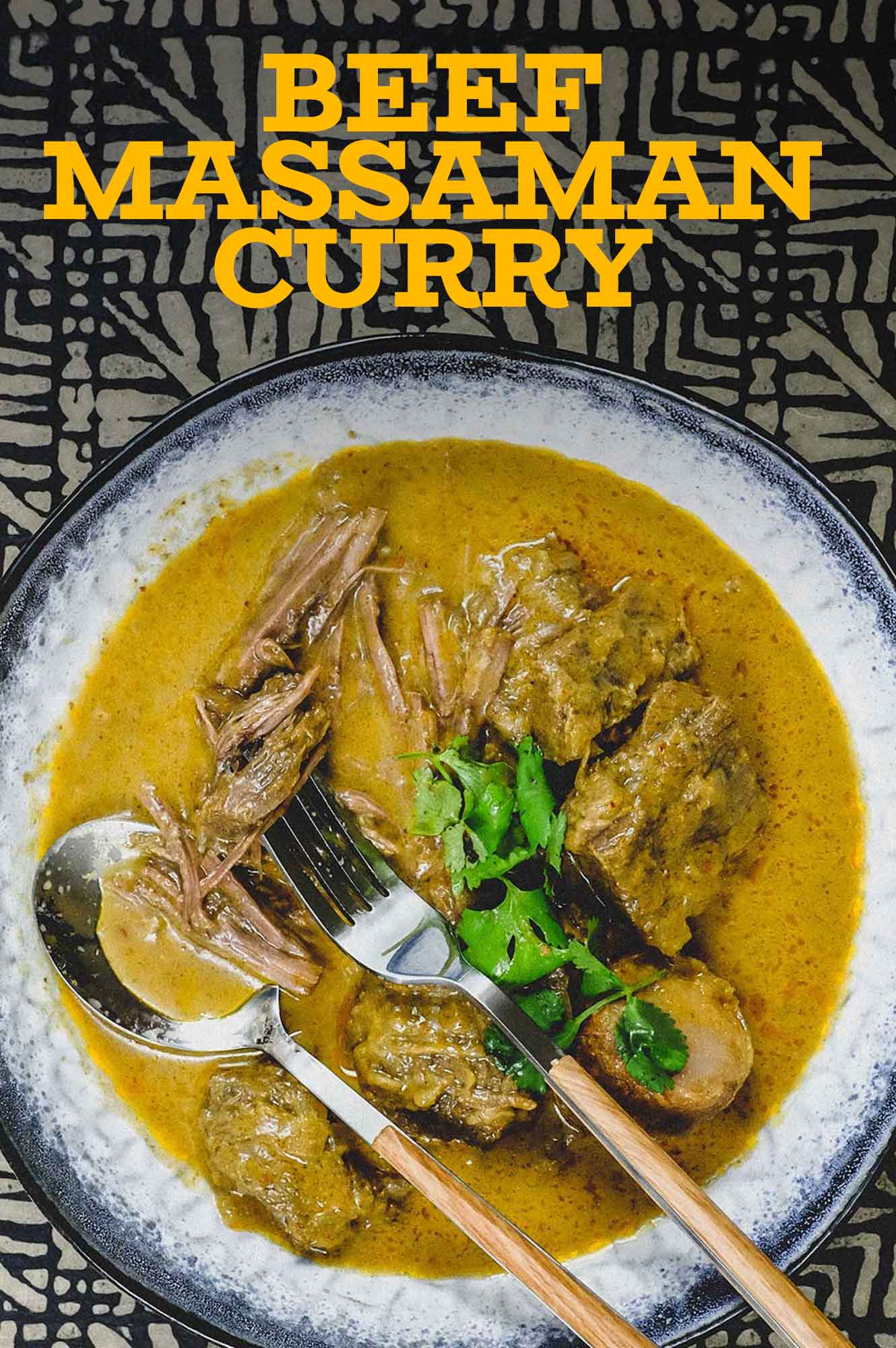 Beef Massaman Curry - A fragrant Thai recipe from Cook Eat World
