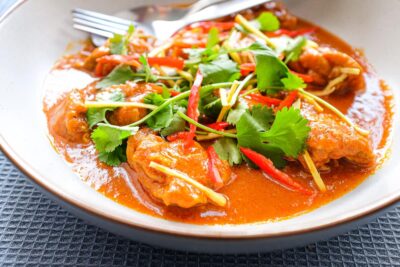 Burmese Chicken Curry - a favourite recipe from Cook Eat World