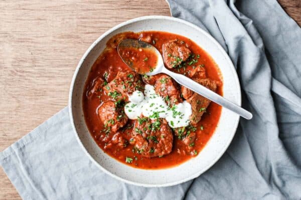 Pörkölt (Hungarian Beef Stew) - A delicious beef stew recipe at Cook ...