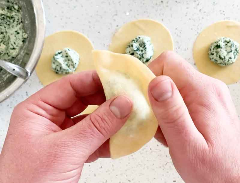 Mezzelune Pasta with Cavolo Nero & Ricotta - a recipe at Cook Eat World