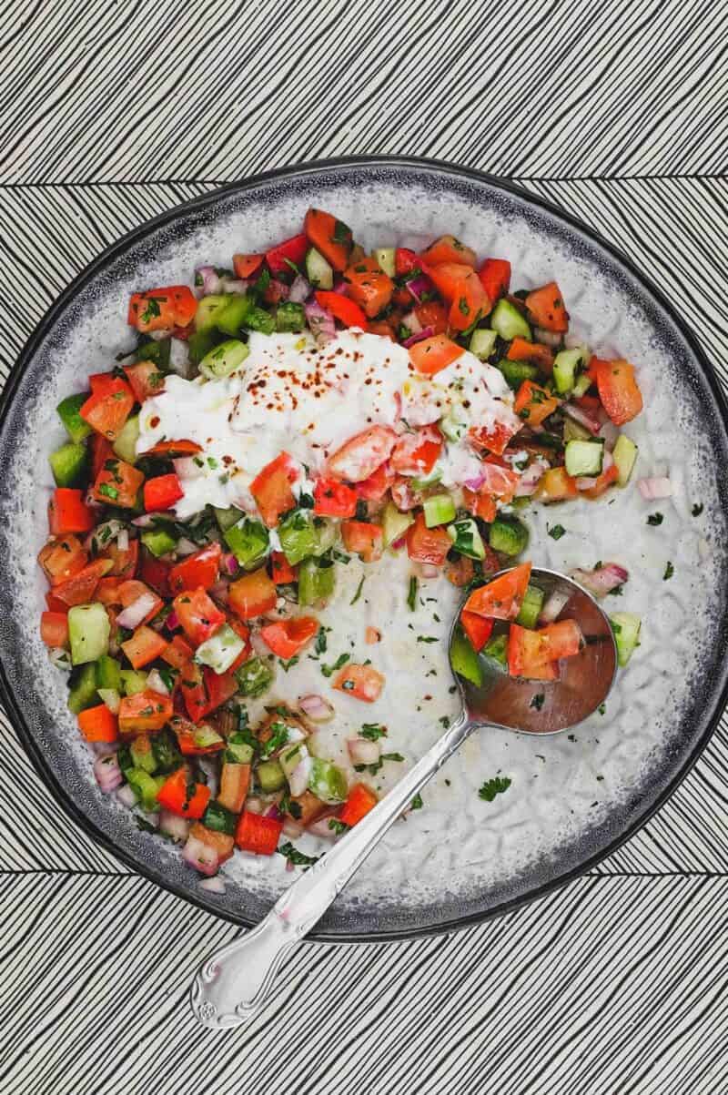 Turkish Salad (Shepherd Salad) - Cook Eat World