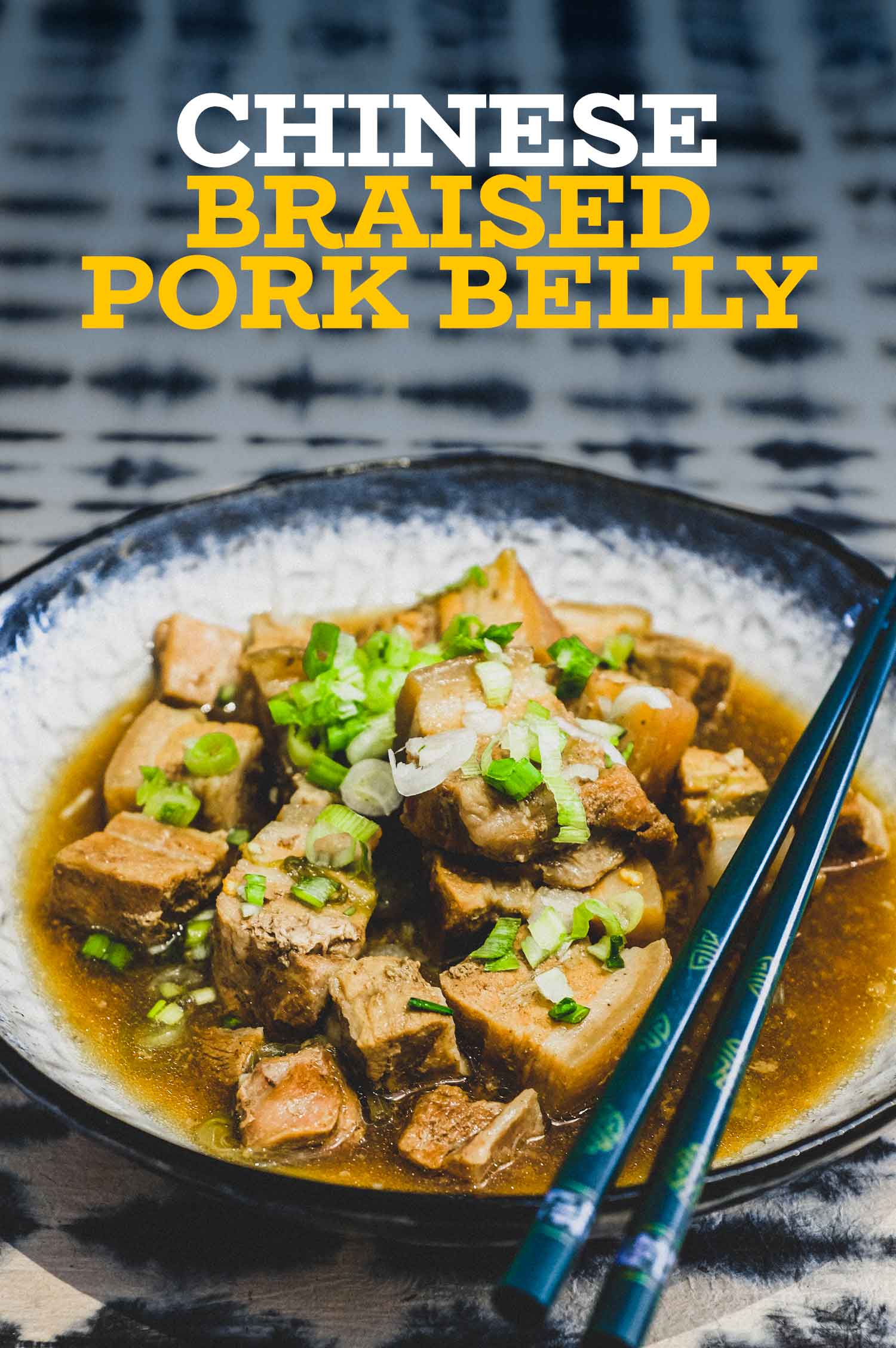 Chinese Braised Pork Belly - Hong Shao Rou (Instant Pot Style) - Cook ...