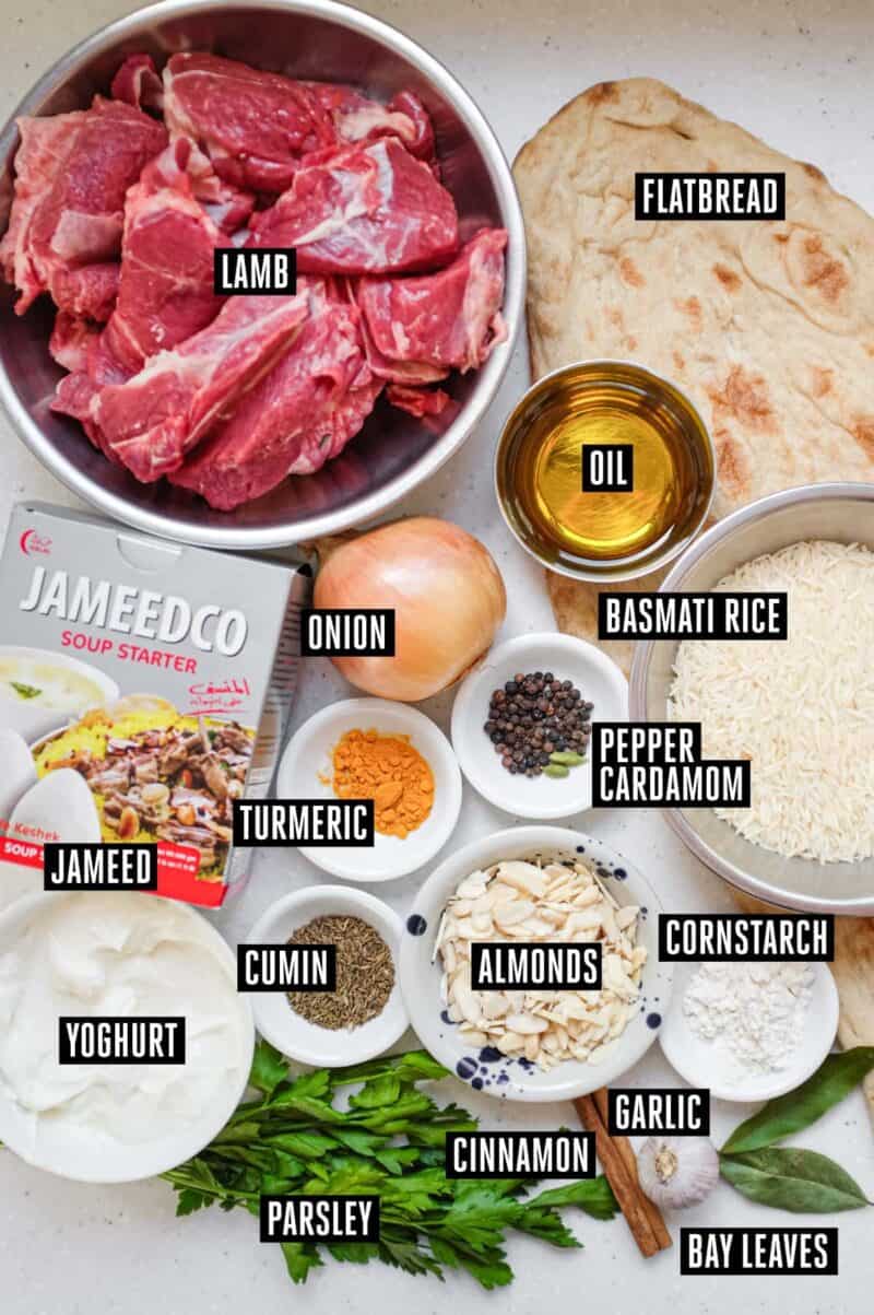 Jordanian Lamb Mansaf - Cook Eat World