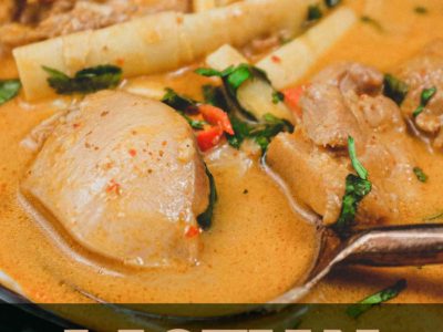 Laotian Chicken Curry with Bamboo Shoots - from Cook Eat World