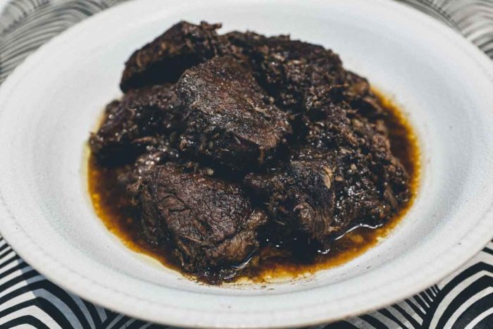 Peposo Alla Fornacina (Tuscan Beef & Black Pepper Stew) - Cook Eat World