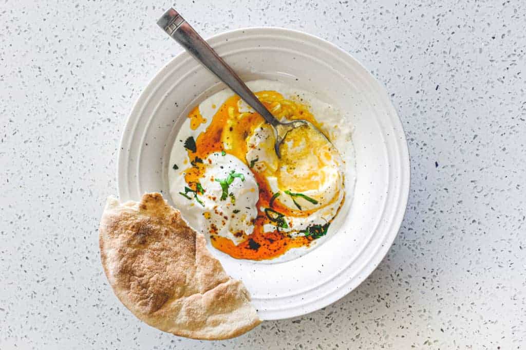 Çılbır (Turkish Eggs) - Cook Eat World