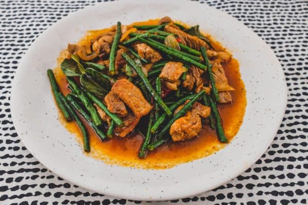 Pad Prik King - a quick and delicious Thai recipe from Cook Eat World