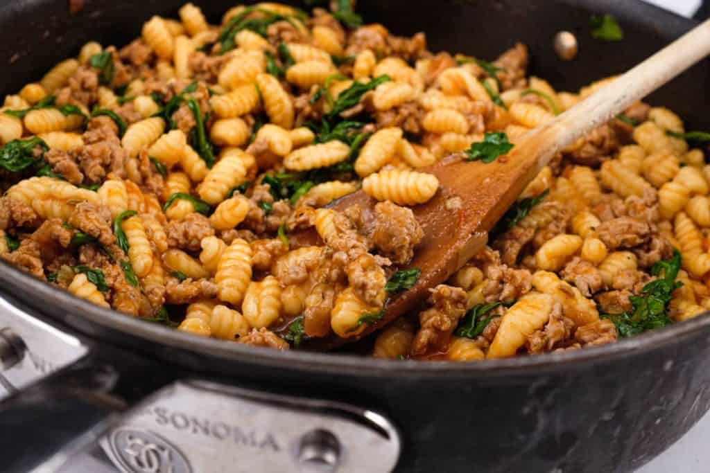 Malloreddus (Gnocchetti Sardi) with Sausage Ragù - Cook Eat World