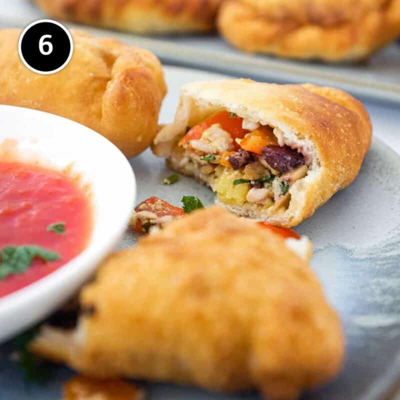 Panzerotti with Tuna & Olives - A recipe from Cook Eat World