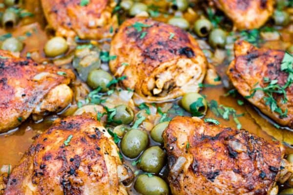Spanish Chicken - a recipe from Cook Eat World