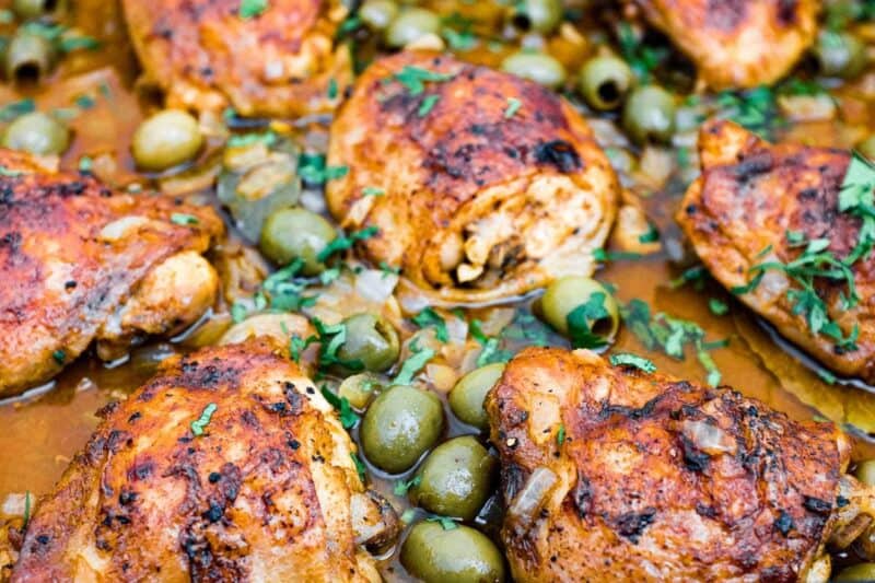 Spanish Chicken - a recipe from Cook Eat World