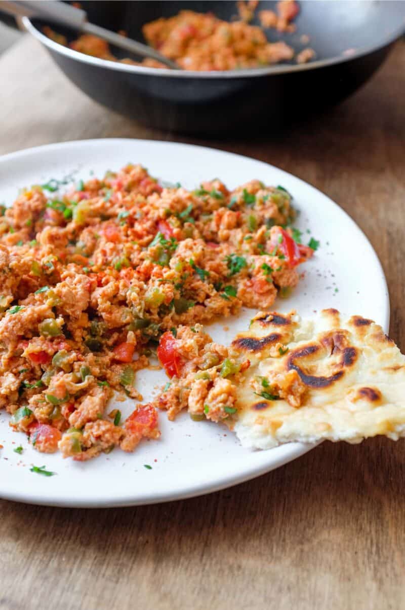 Turkish Menemen - A tasty recipe from Cook Eat World