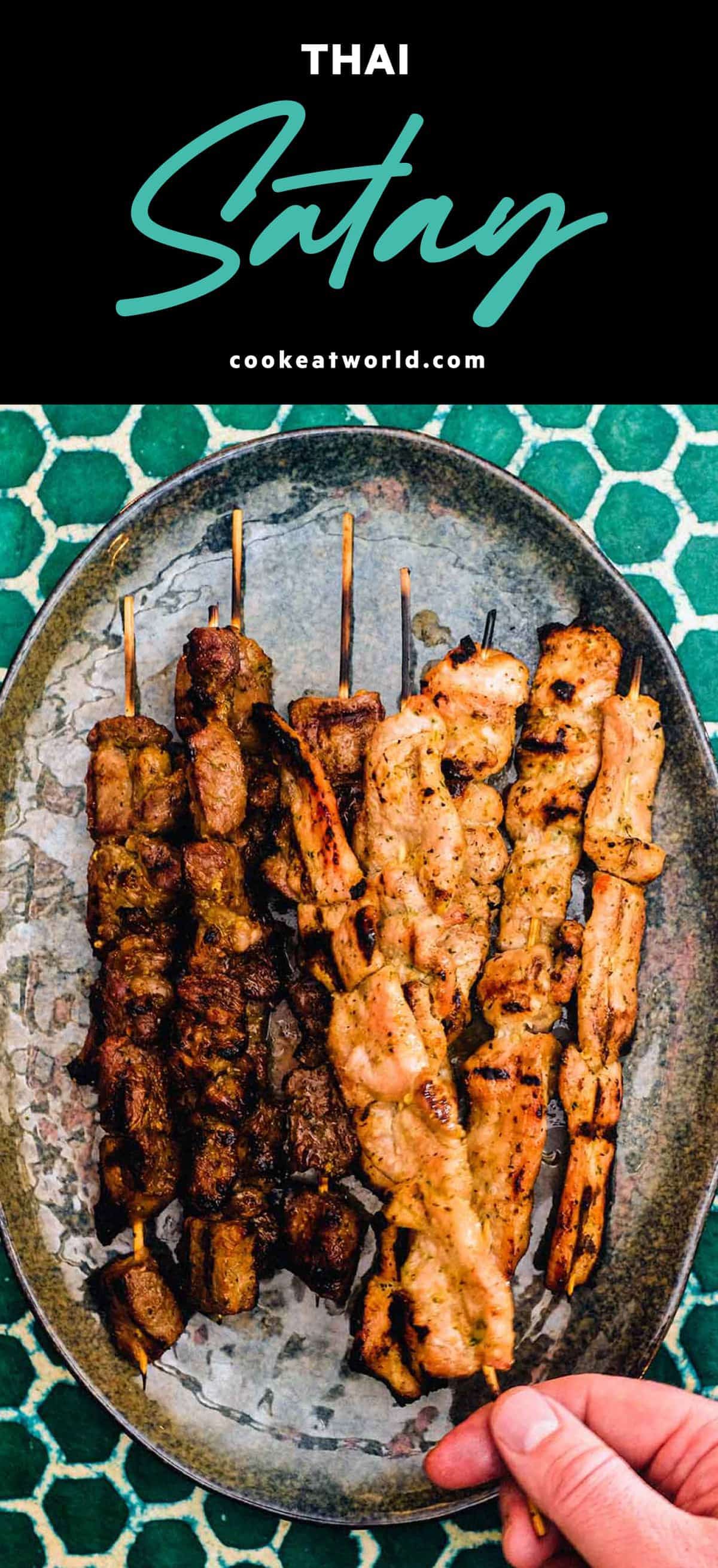 Thai Satay - A South East Asian classic from Cook Eat World