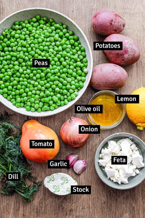 Arakas Latheros (Greek Peas) - Cook Eat World
