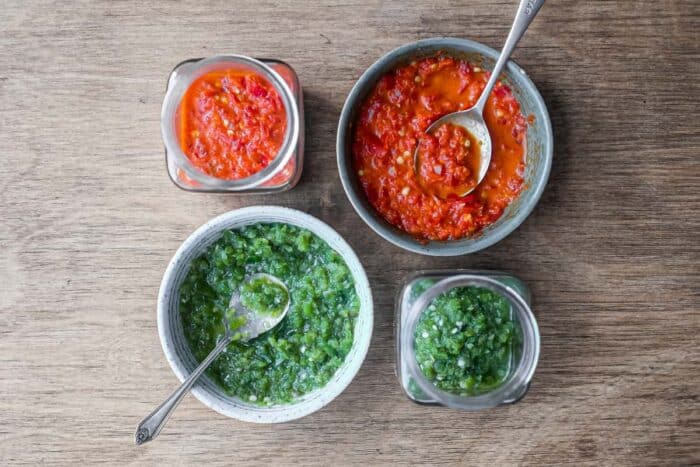 Shatta Sauce (Middle Eastern Chilli Sauce) - Cook Eat World