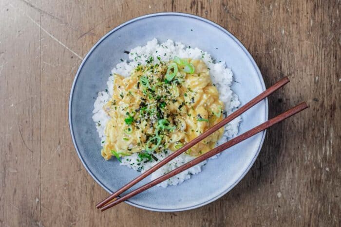 Japanese Scrambled Eggs - Cook Eat World