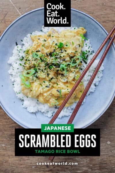Japanese Scrambled Eggs - Cook Eat World