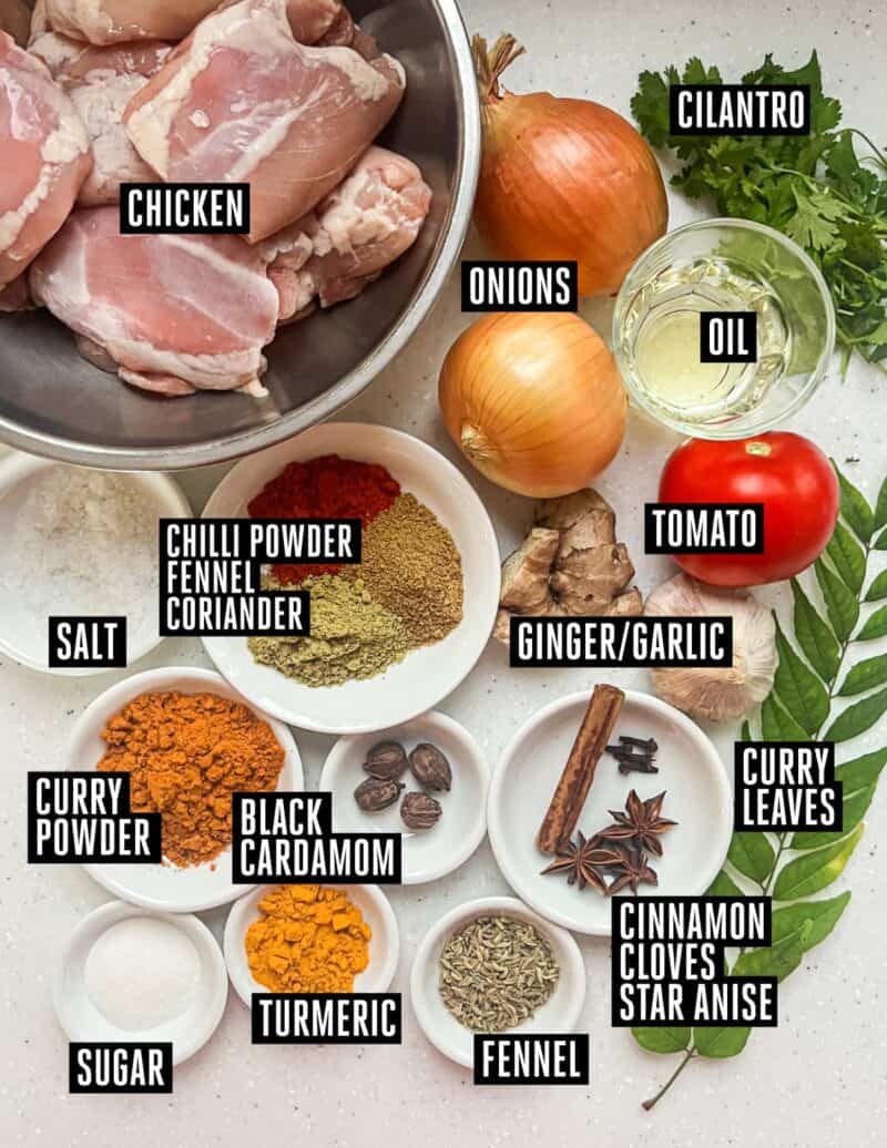 Chicken Peratal (South Indian/Malaysian Dry Curry) - Cook Eat World