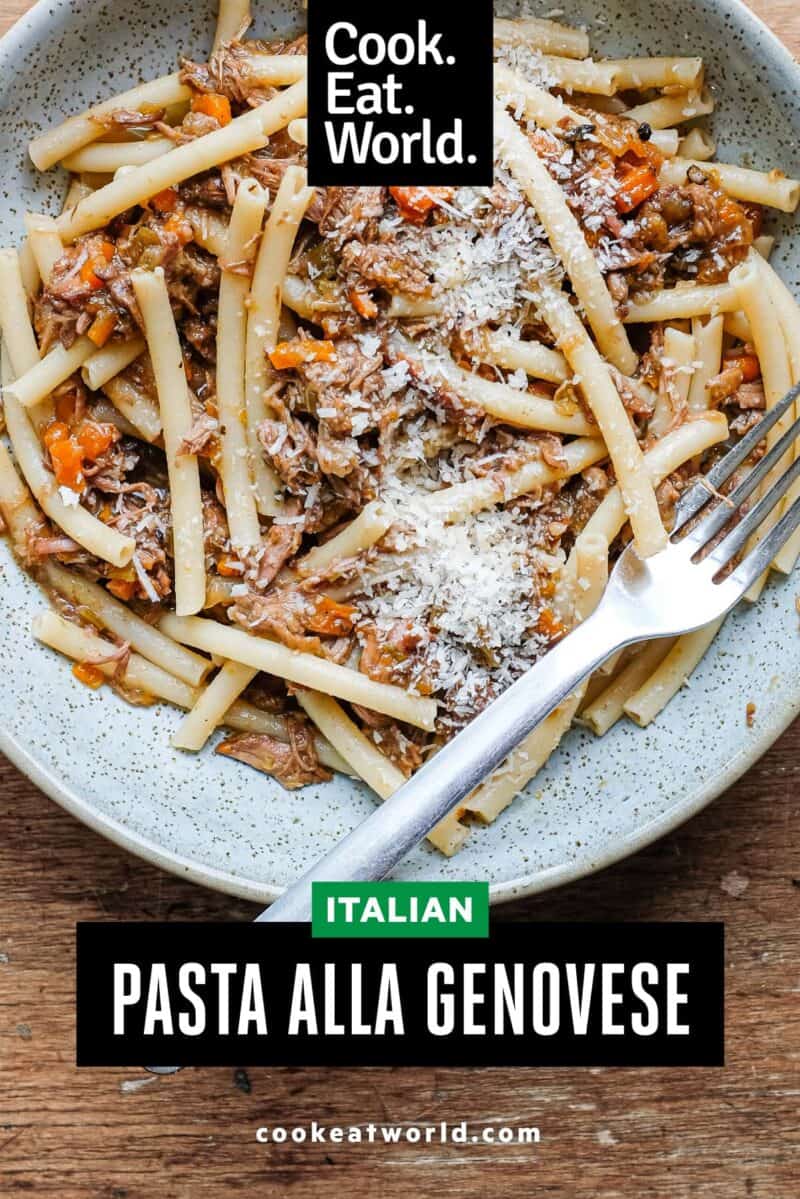 Pasta Alla Genovese - Cook Eat World