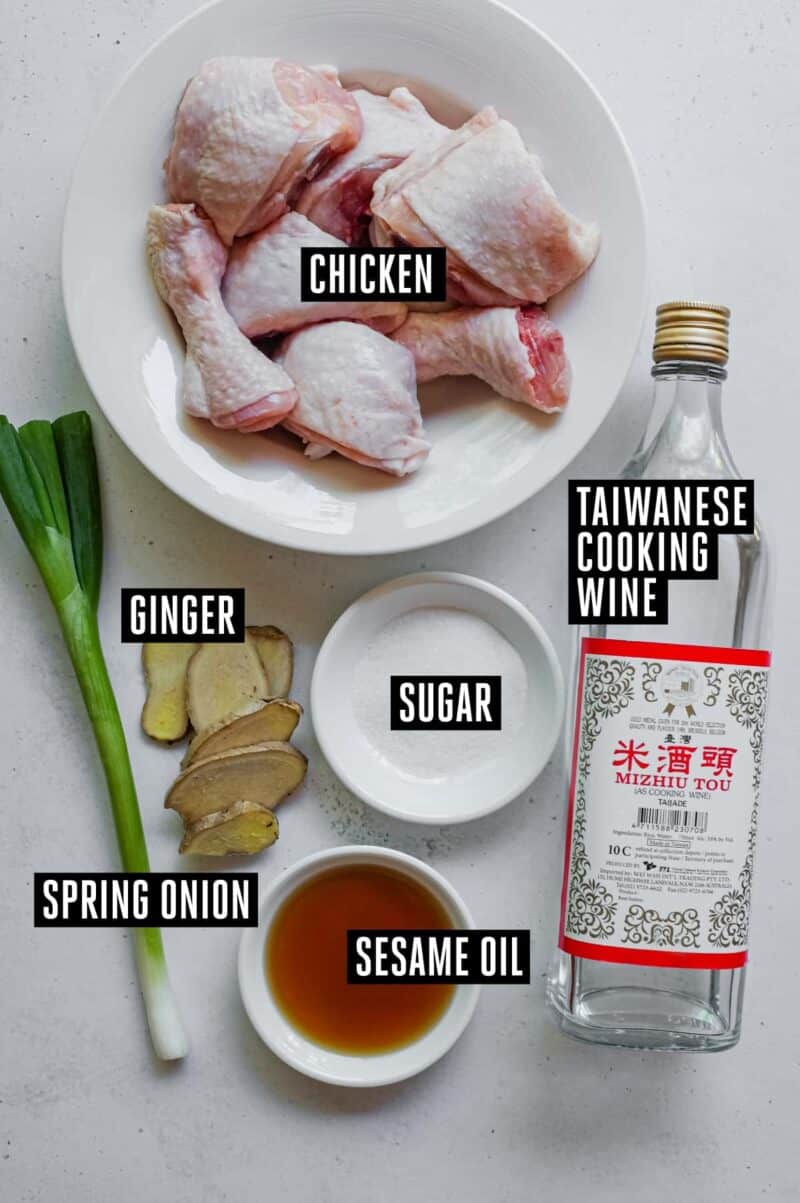 Taiwanese Sesame Oil Chicken Soup (Ma You Ji Tang) - Cook Eat World