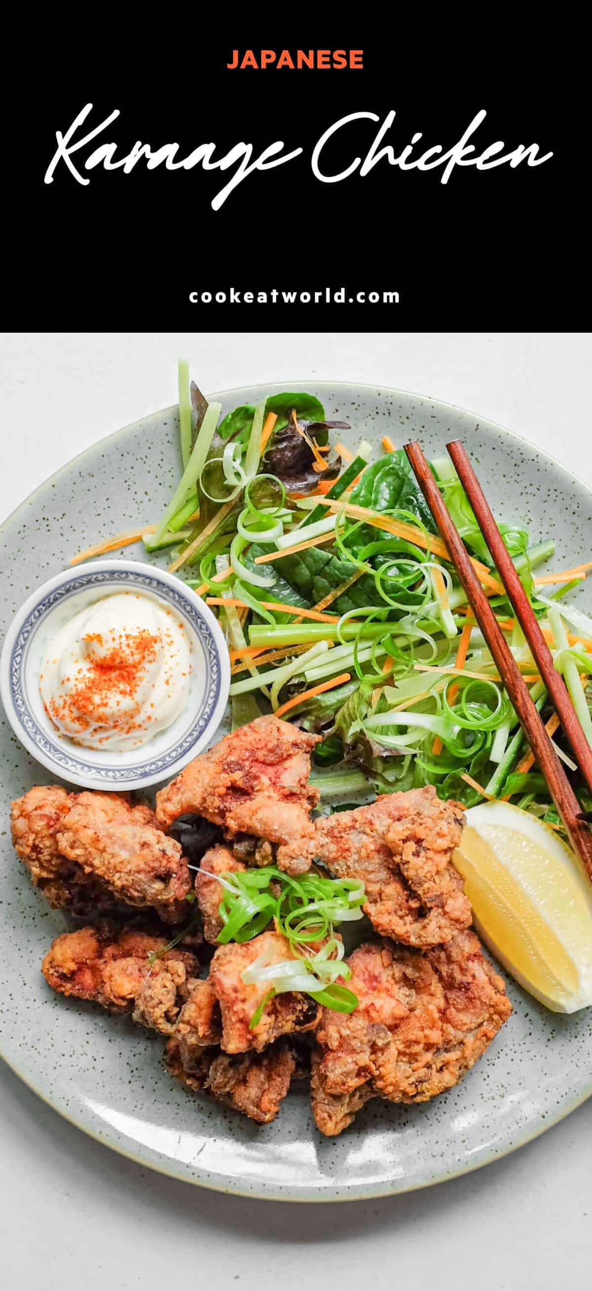 Karaage Chicken (Japanese Fried Chicken) - Cook Eat World